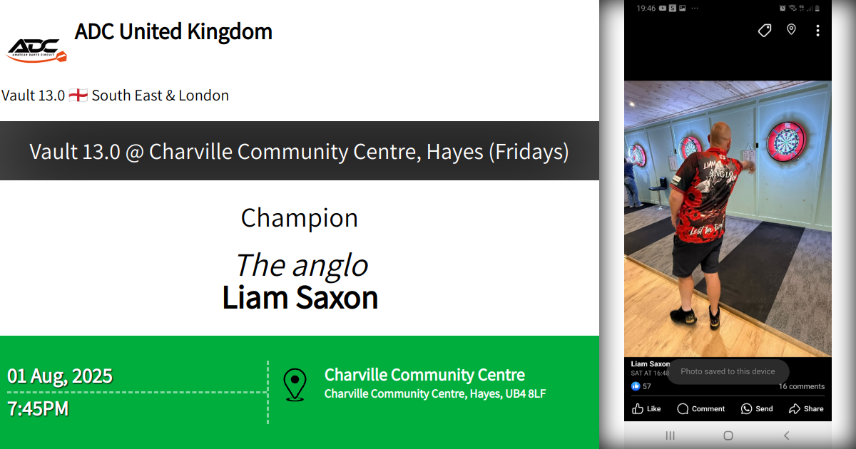 Vault 13.0 @ Charville Community Centre, Hayes (Fridays)