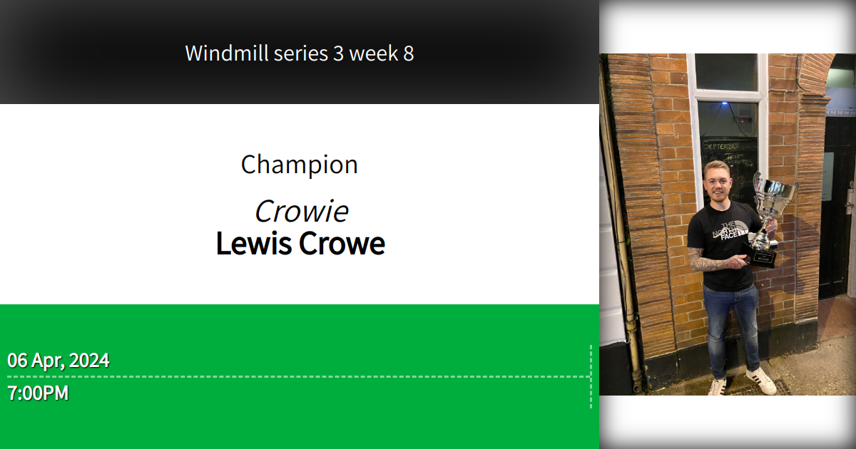 Windmill series 3 week 8