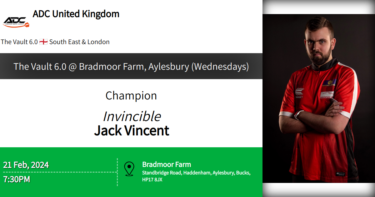 The Vault 6.0 @ Bradmoor Farm, Aylesbury (Wednesdays)