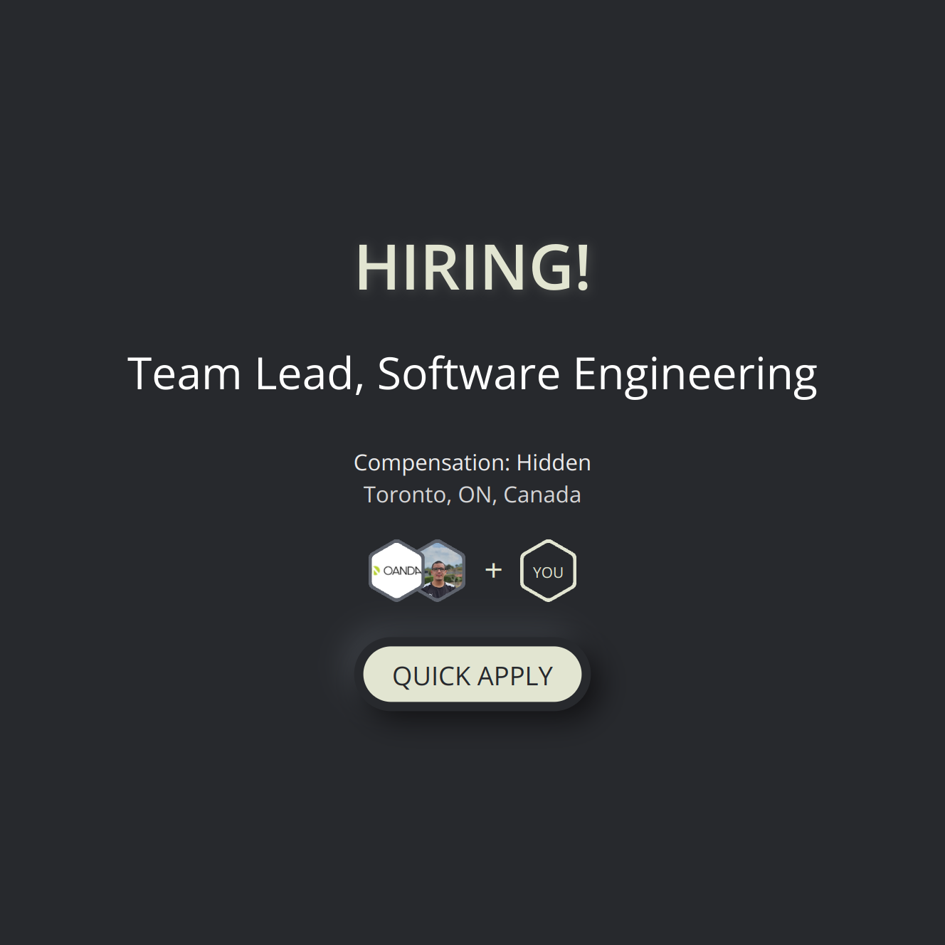 Team Lead, Software Engineering at OANDA | Torre
