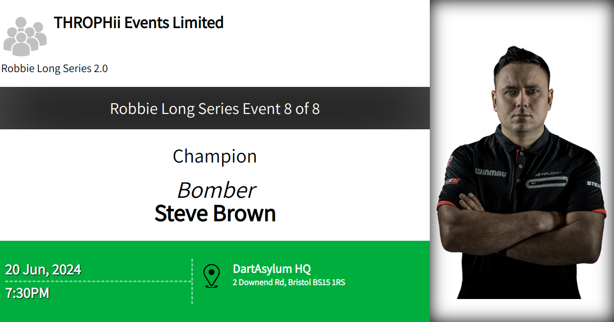 Robbie Long Series Event 8 of 8