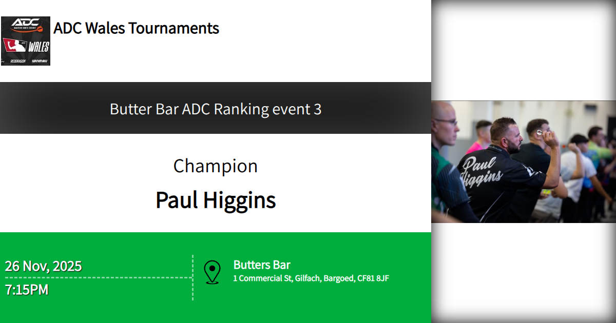 Butter Bar ADC Ranking event 3