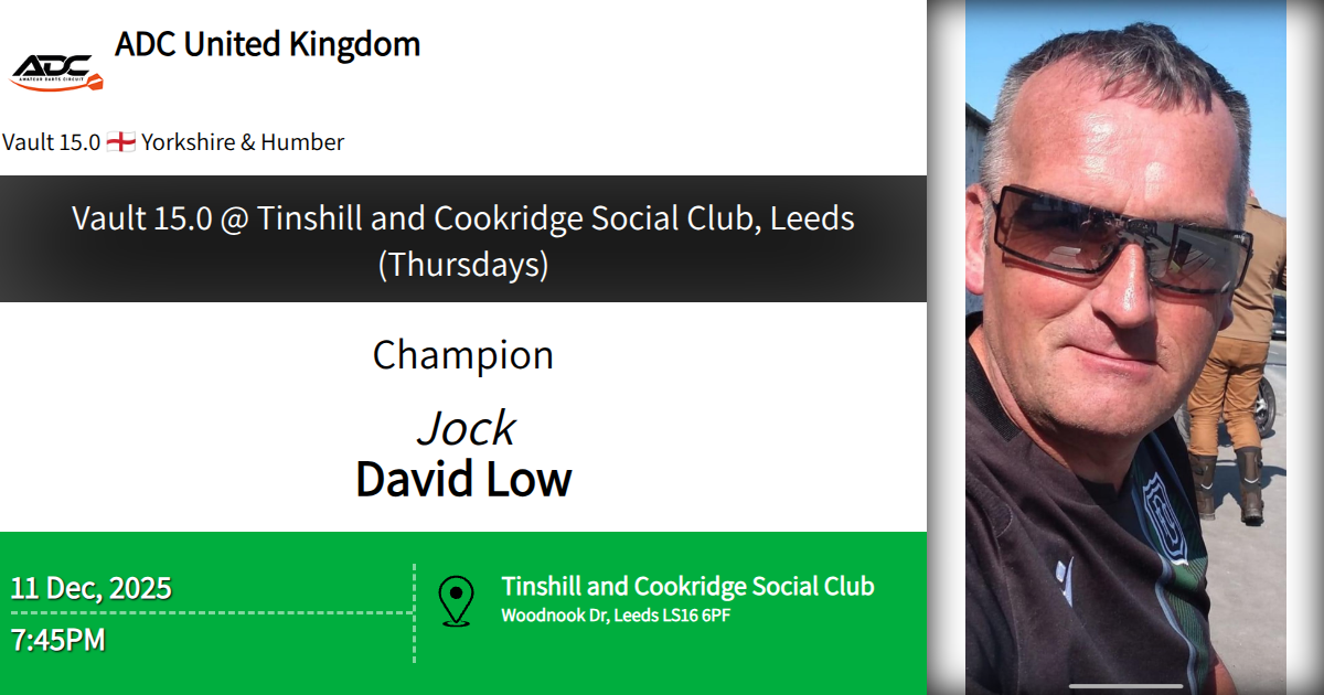 Vault 15.0 @ Tinshill and Cookridge Social Club, Leeds (Thursdays)