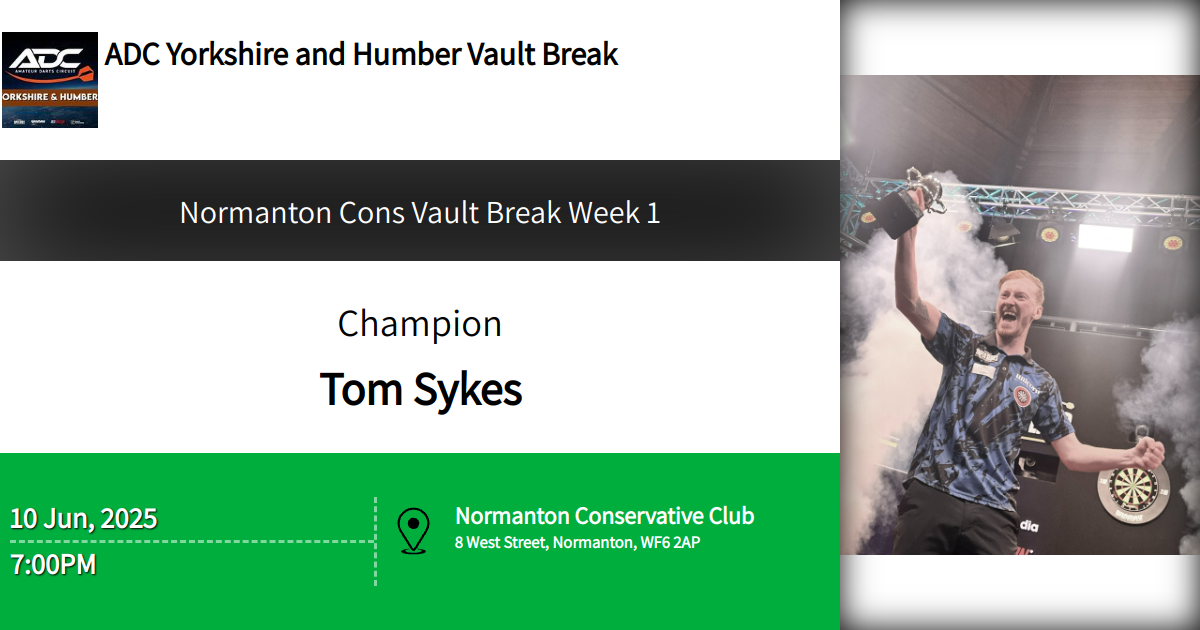 Normanton Cons Vault Break Week 1