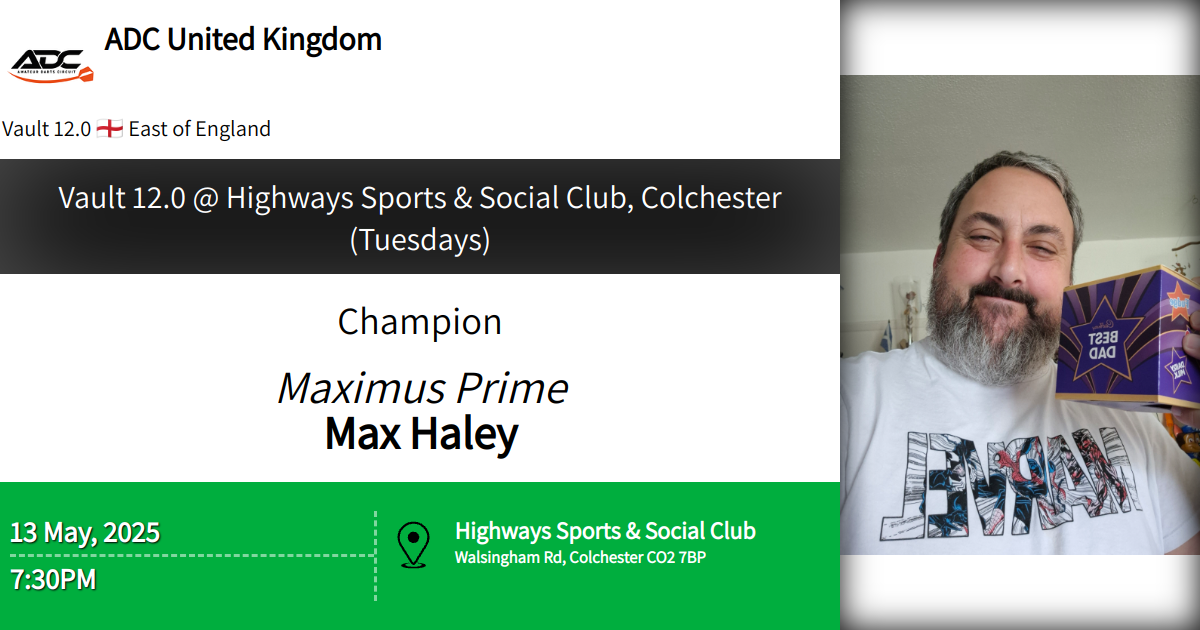 Vault 12.0 @ Highways Sports & Social Club, Colchester (Tuesdays)