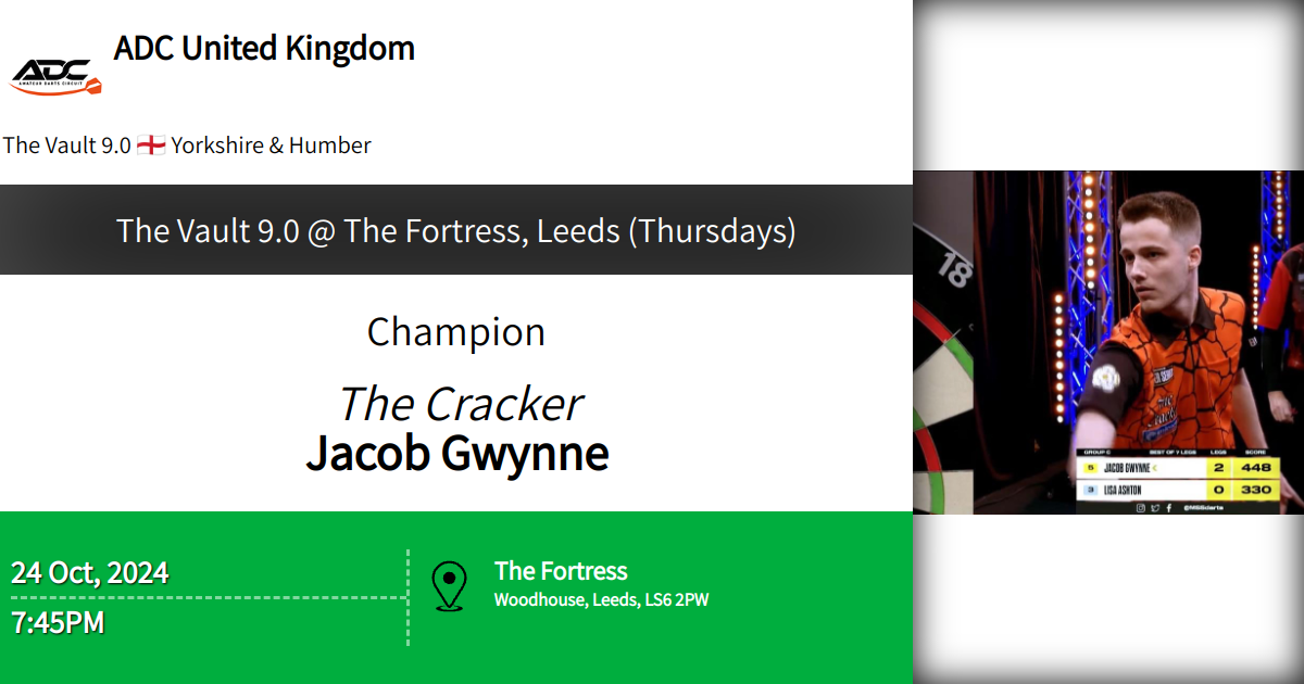 The Vault 9.0 @ The Fortress, Leeds (Thursdays)