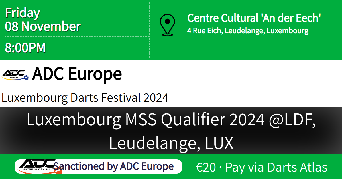 Luxembourg MSS Qualifier 2024 @LDF, Leudelange, LUX