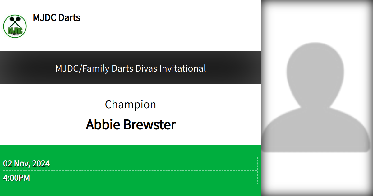 MJDC/Family Darts Divas Invitational