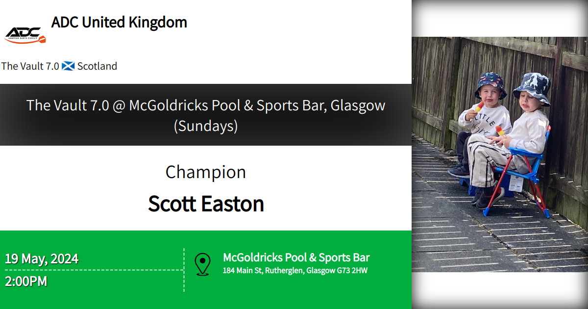 The Vault 7.0 @ McGoldricks Pool & Sports Bar, Glasgow (Sundays)