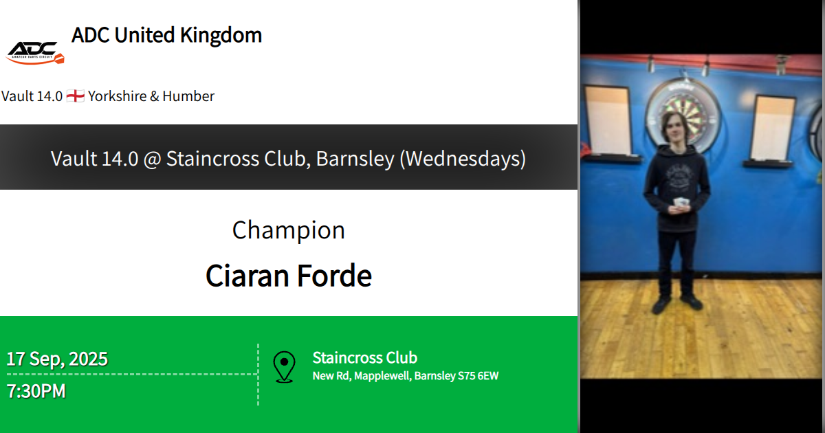 Vault 14.0 @ Staincross Club, Barnsley (Wednesdays)