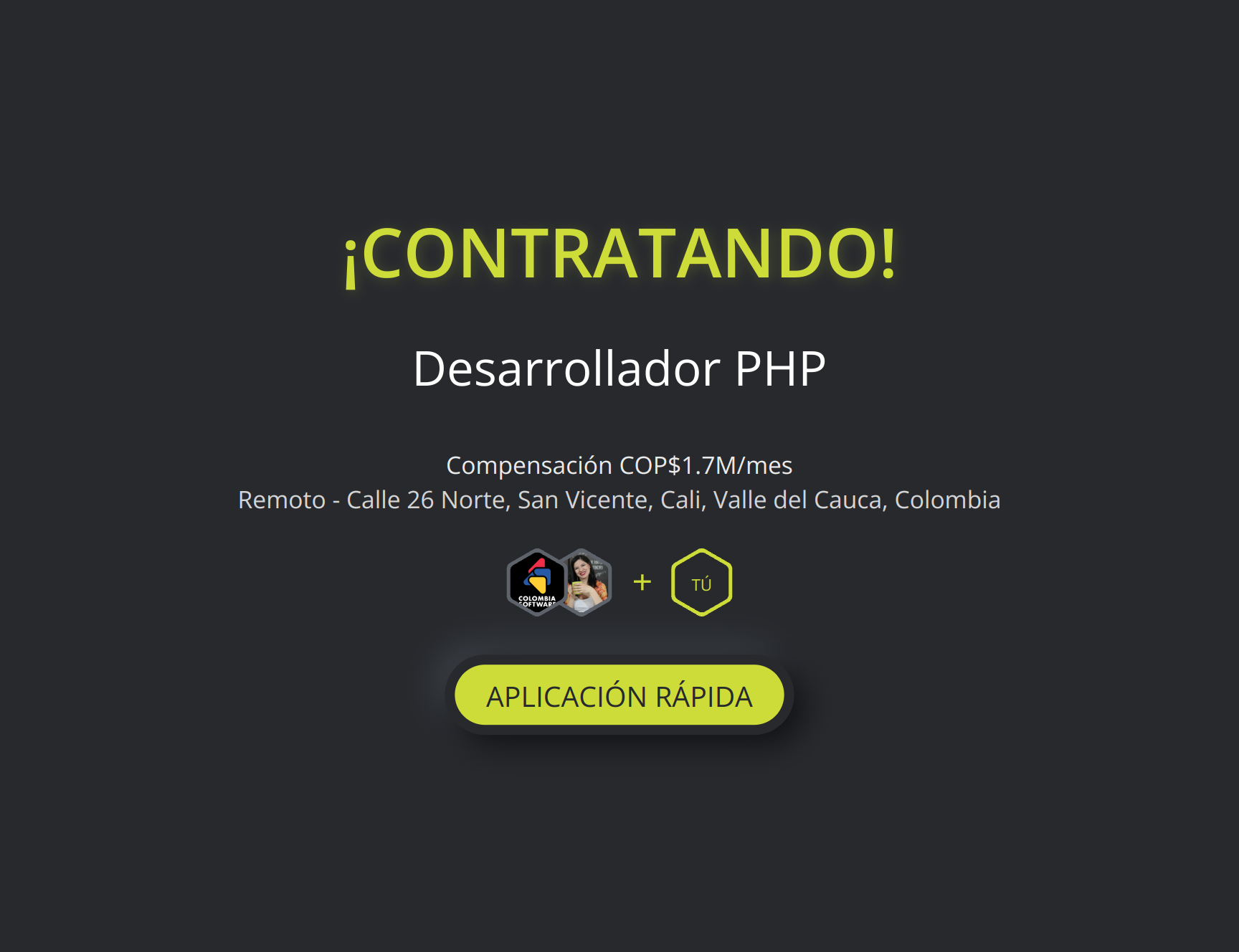Desarrollador PHP en Colombia Software Ltda | Torre