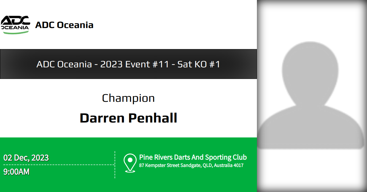 ADC Oceania - 2023 Event #11 - Sat KO #1