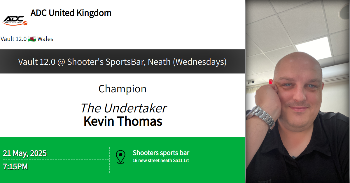 Vault 12.0 @ Shooter's SportsBar, Neath (Wednesdays)