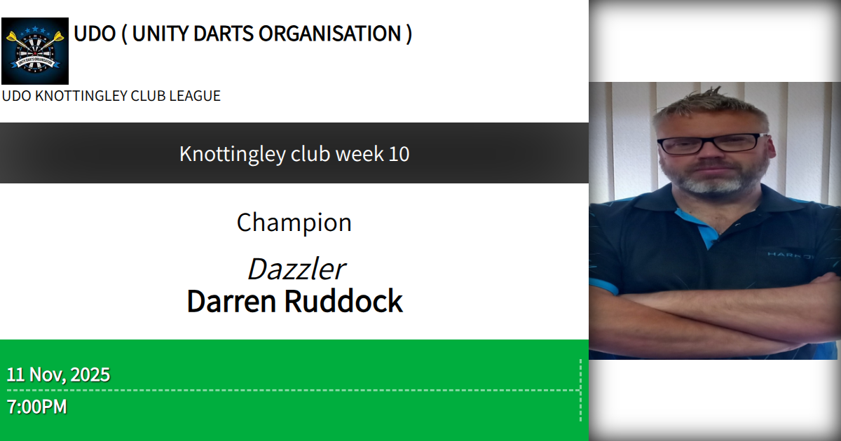 Knottingley club week 10