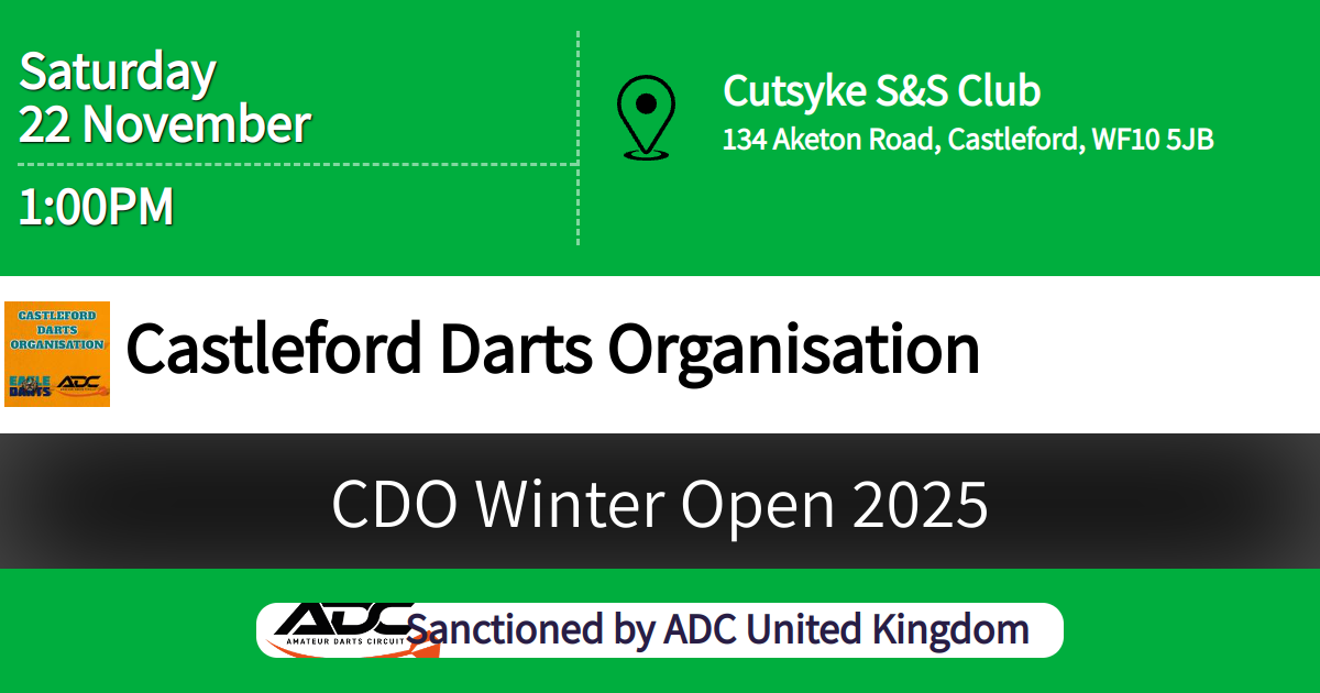 CDO Winter Open 2025