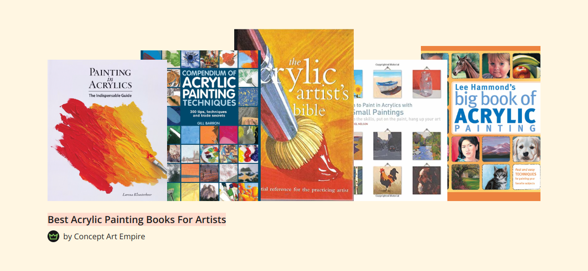 Best Acrylic Painting Books For Artists | Booklisti