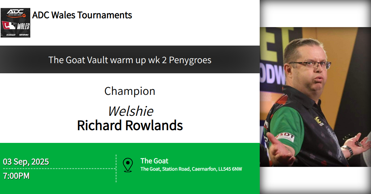 The Goat Vault warm up wk 2 Penygroes
