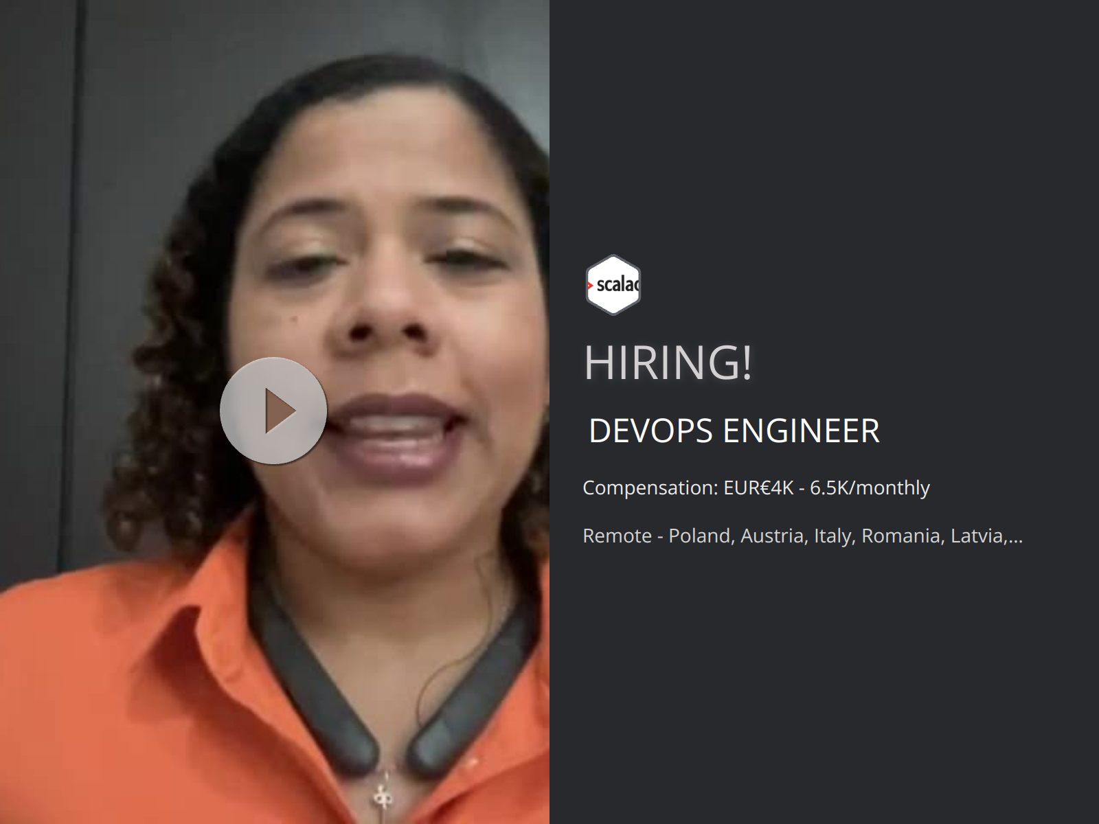 DEVOPS ENGINEER at Scalac | Torre