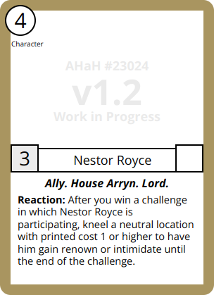 Nestor Royce · ThronesDB