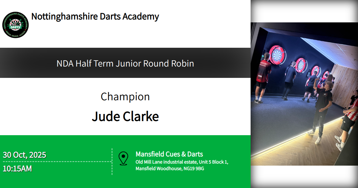 NDA Half Term Junior Round Robin
