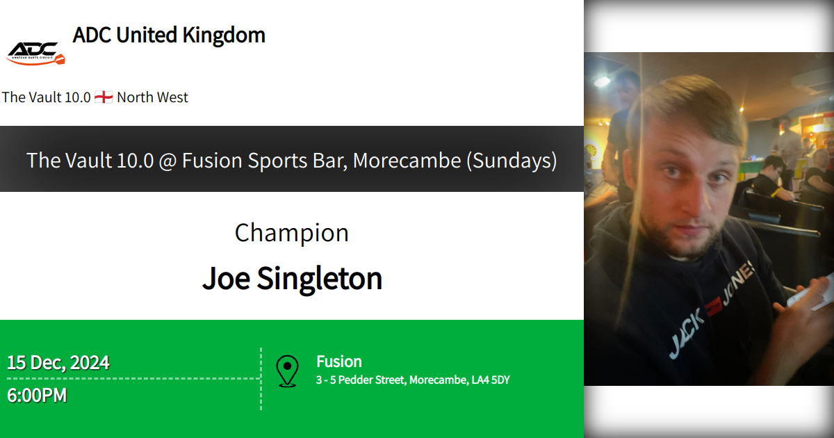 The Vault 10.0 @ Fusion Sports Bar, Morecambe (Sundays)