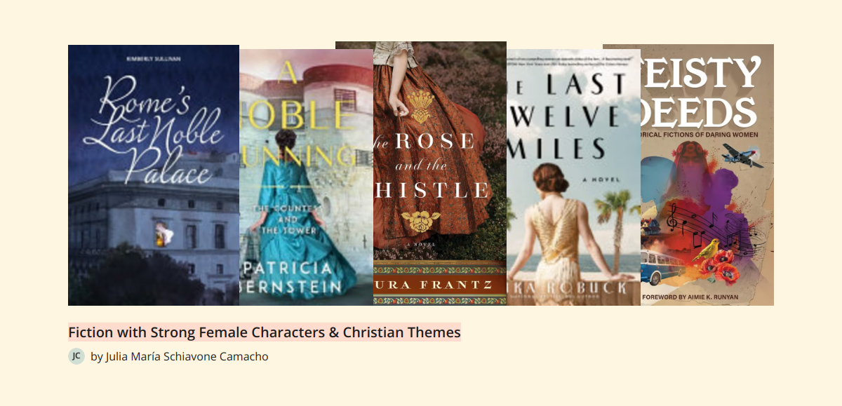 Fiction with Strong Female Characters & Christian Themes | Booklisti