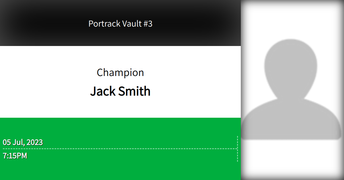 Portrack Vault #3