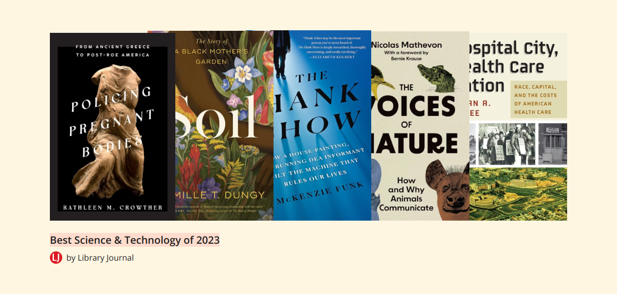 Best Science & Technology of 2023 | Booklisti