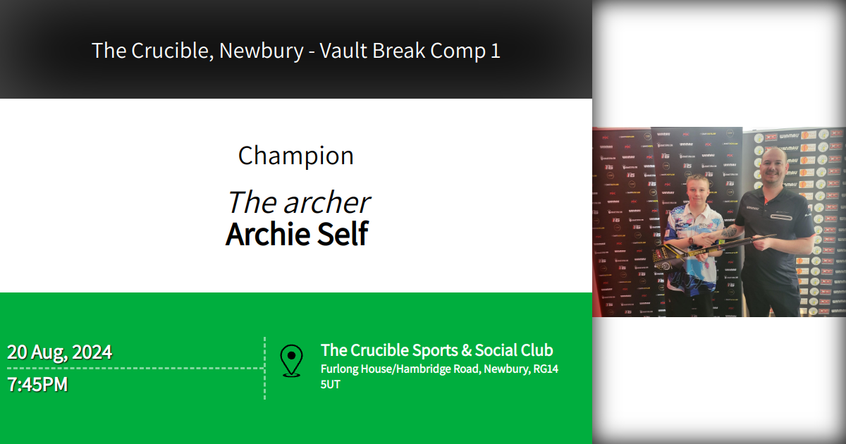 The Crucible, Newbury - Vault Break Comp 1