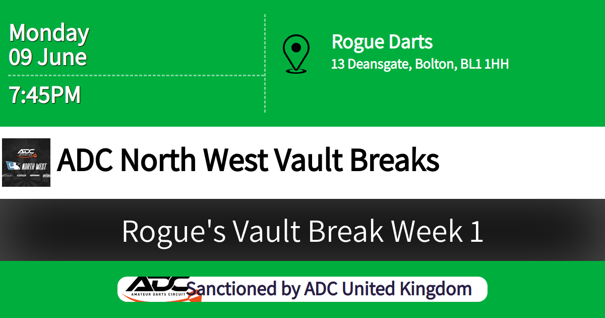 Rogue's Vault Break Week 1