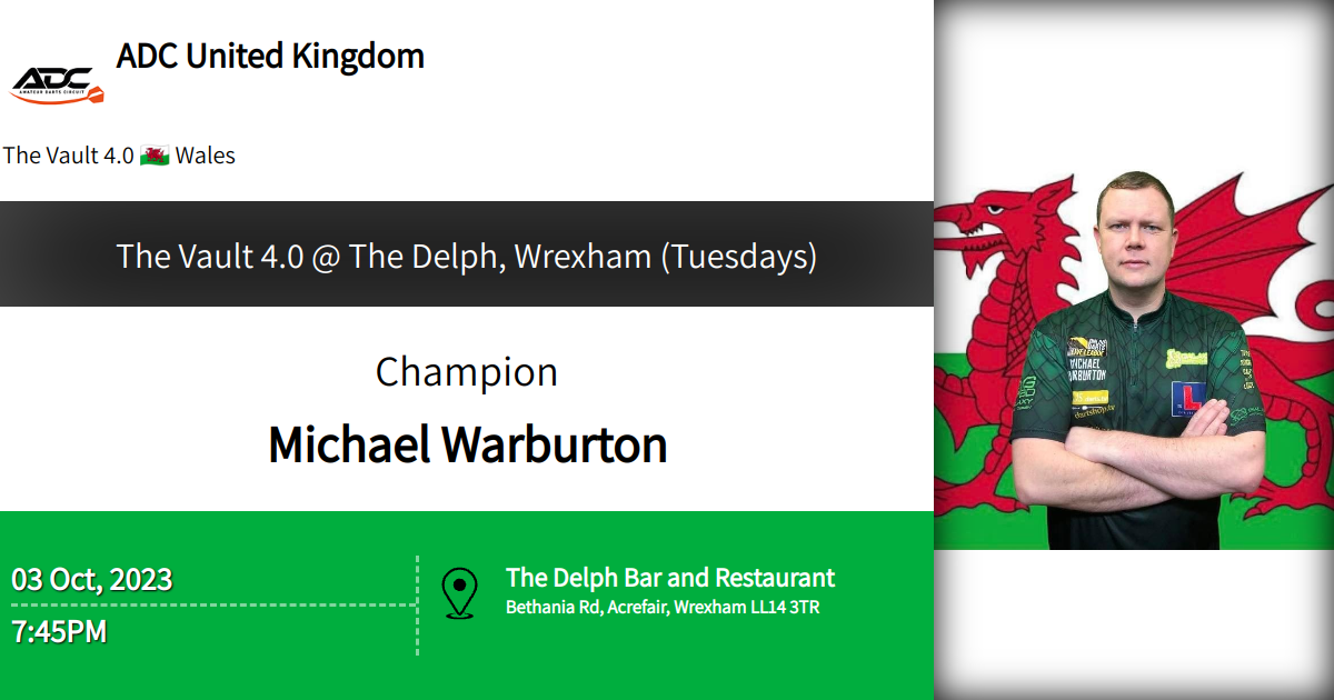 The Vault 4.0 @ The Delph, Wrexham (Tuesdays)