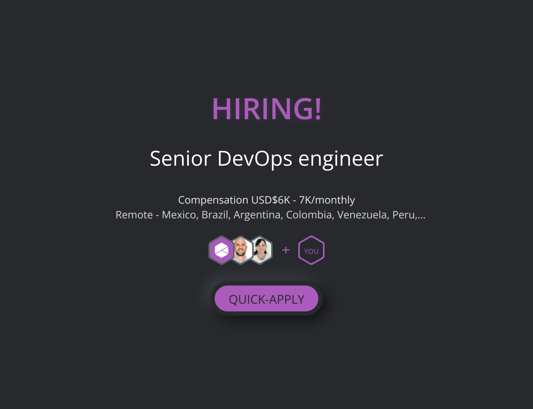 Senior DevOps engineer at Zipdev | Torre