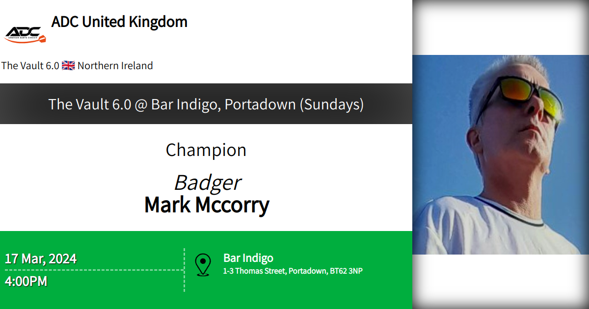 The Vault 6.0 @ Bar Indigo, Portadown (Sundays)