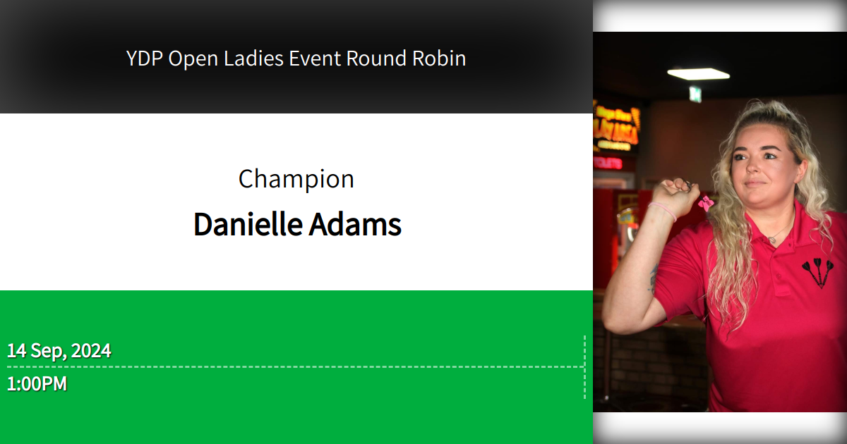 YDP Open Ladies Event Round Robin