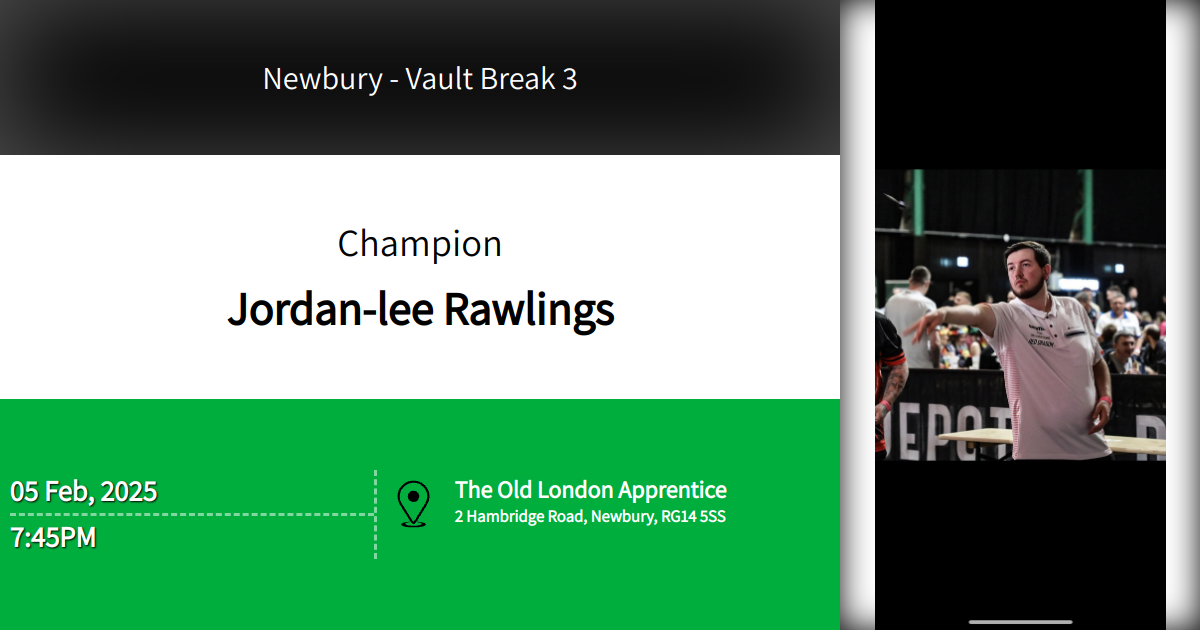 Newbury - Vault Break 3
