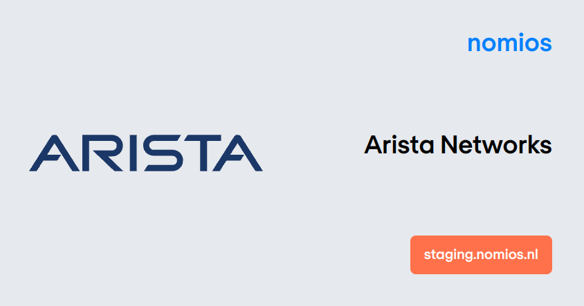 Arista Networks software-driven cloud networking | Nomios Germany