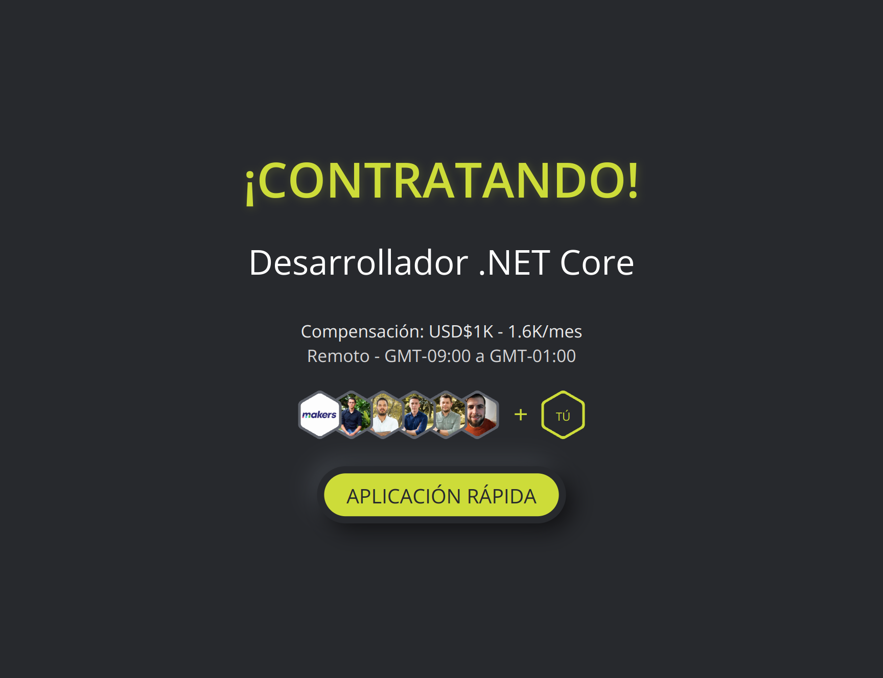 Desarrollador .NET Core | Torre